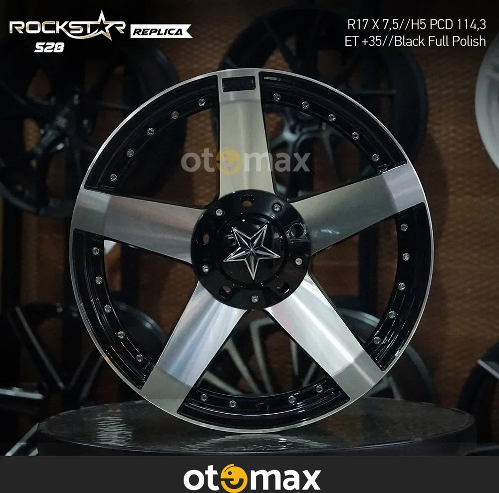 Dapatkan Velg Mobil RockStar 5282 Ring 17 - Modern & Stylish! – Otomax ...