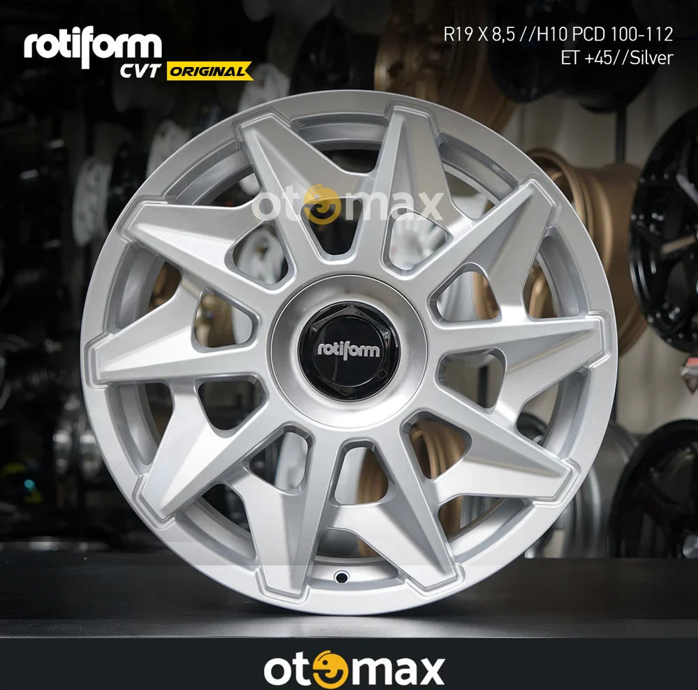 Velg Mobil Rotiform CVT Ring 19 Silver | Otomax Store – Otomax Store ...