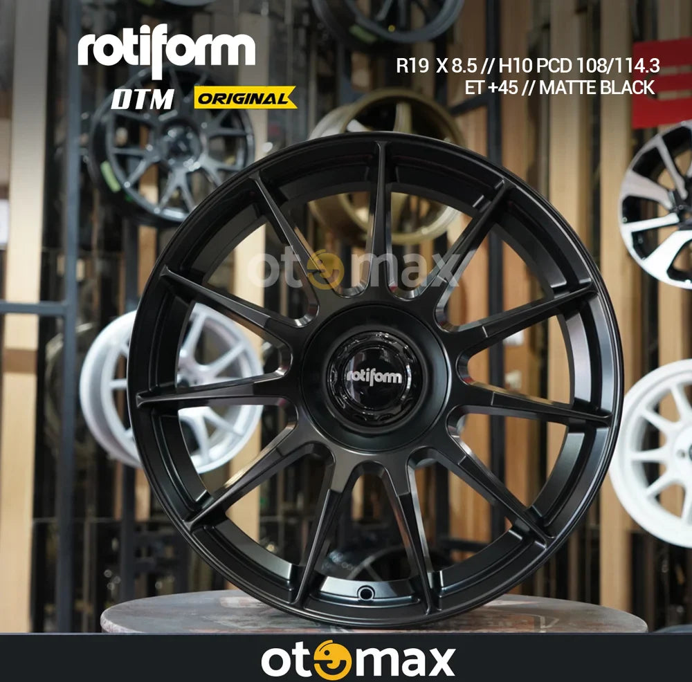 Velg Mobil Rotiform DTM 19 Inch Matte Black - Kualitas dan Gaya Terbaik ...