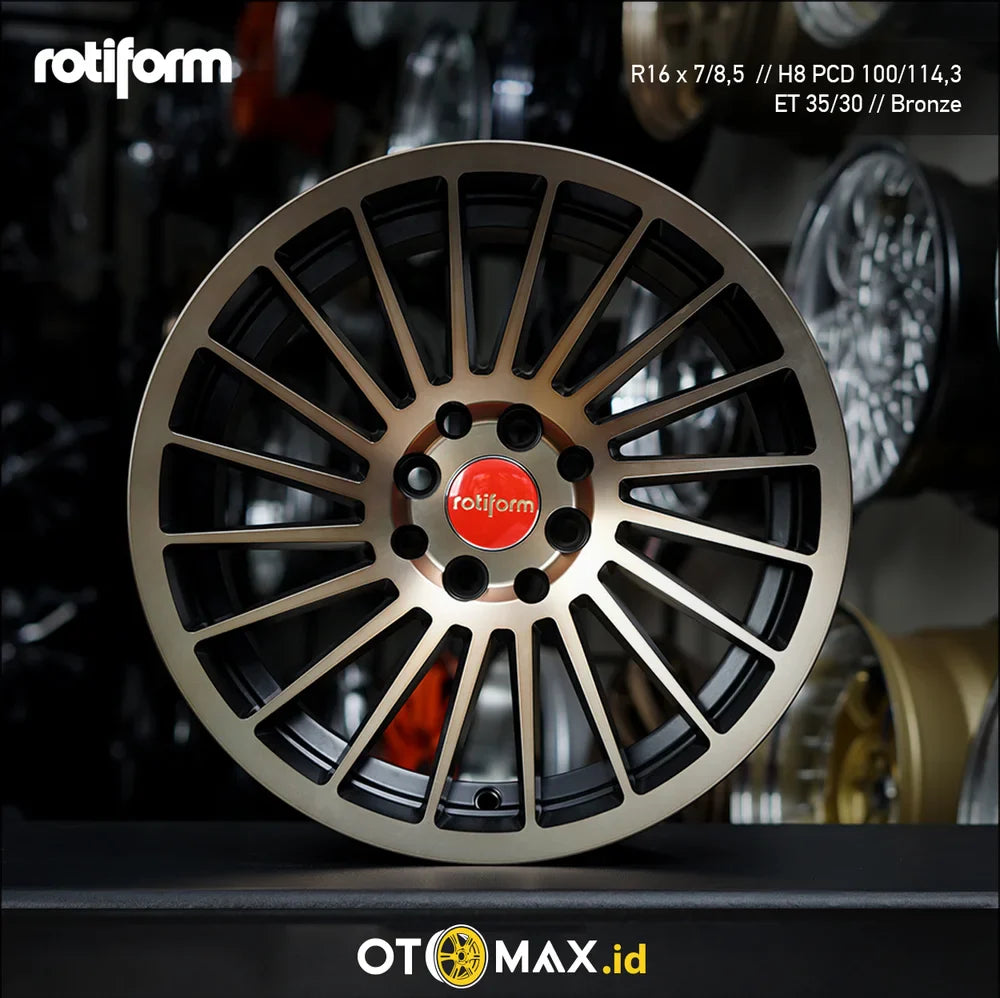 Velg Mobil Rotiform Ring 16 Perunggu – Otomax Store : Jual Velg Mobil ...