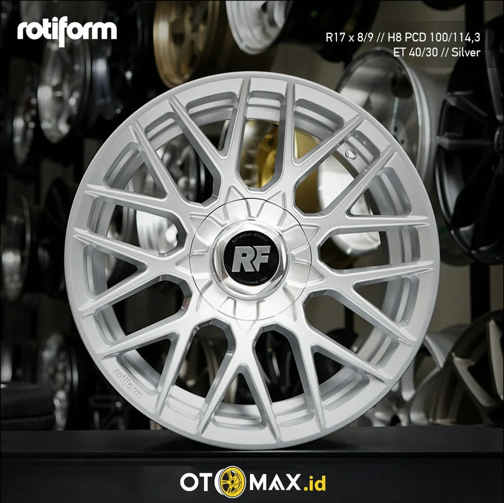 Velg Mobil Rotiform Ring 17 SIlver | Otomax Store – Otomax Store : Jual ...