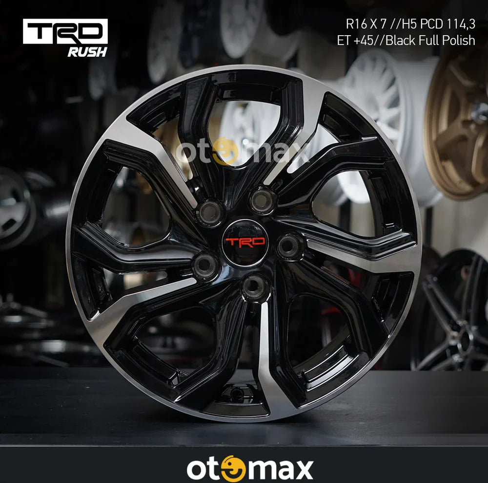 Velg Mobil Rush TRD Ring 16: Kombinasi Elegan dan Kualitas Tinggi ...