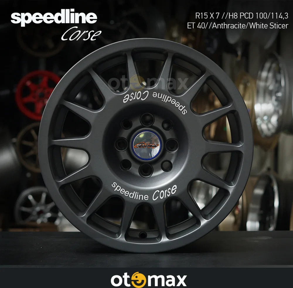 Speedline Velg Mobil Corse Ring 15 Anthracite - Stylish & Berkualitas ...