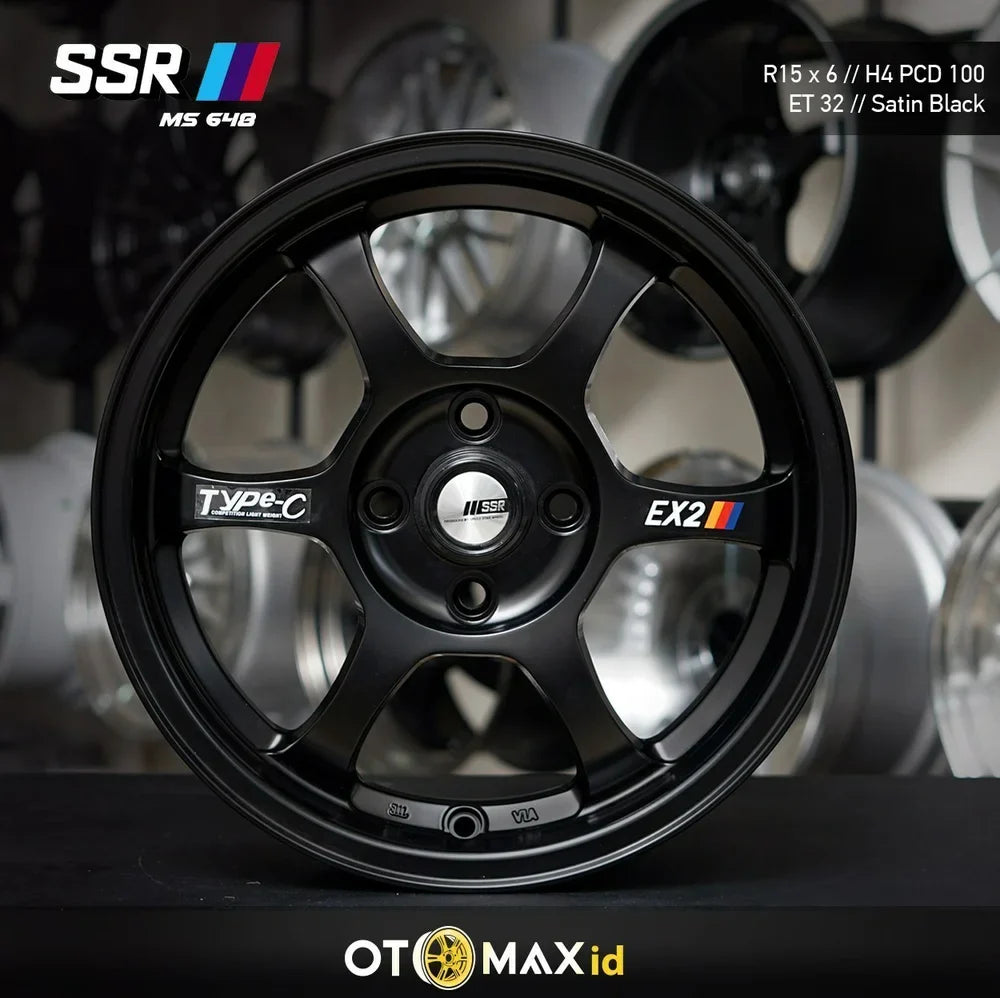 Velg SSR Type C MS 648 15 inci - Estetik & Performa Maksimal – Otomax ...