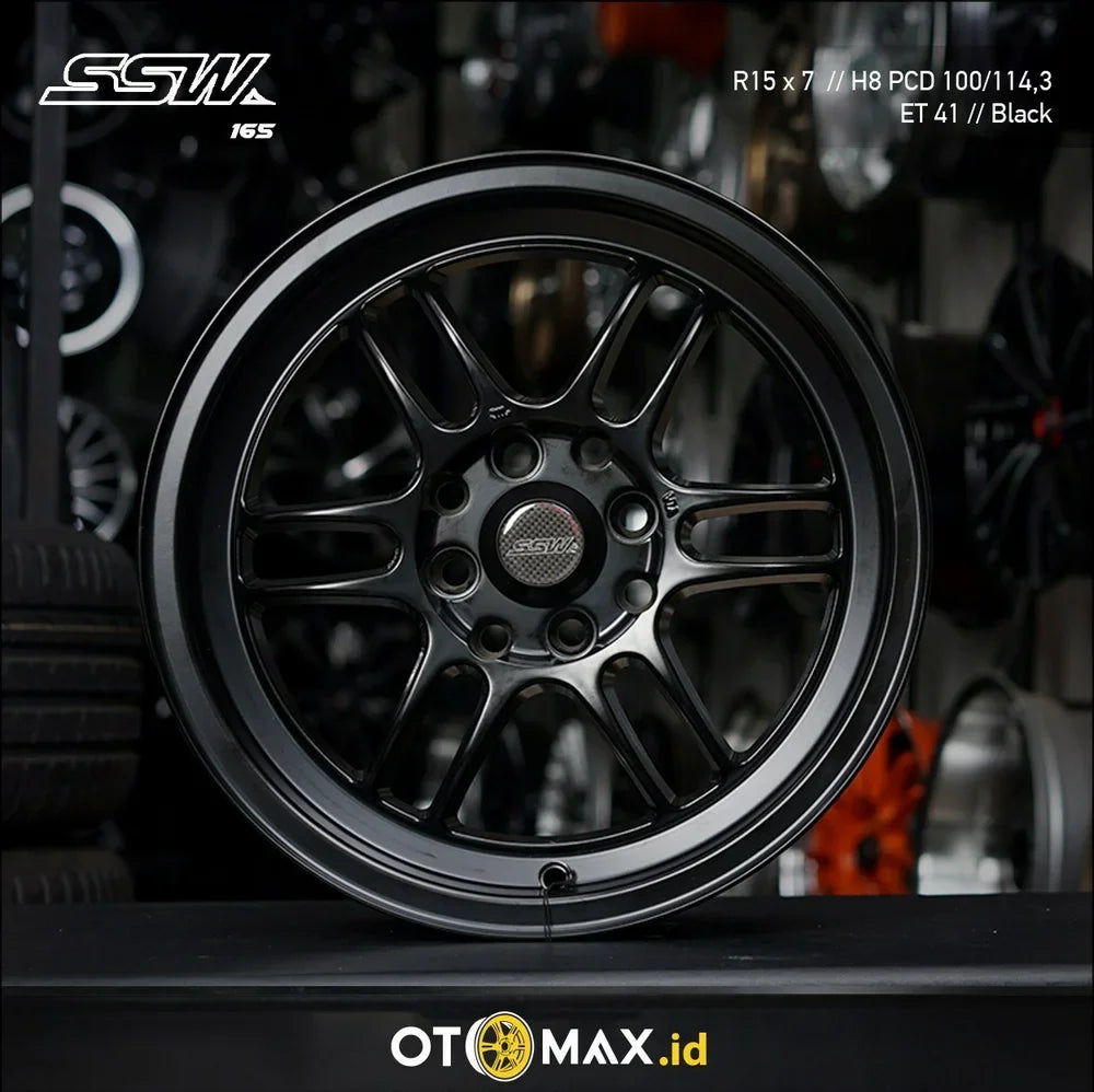 SSW Velg Mobil Ring 15 Black - Ringan, Tahan Lama & Elegan – Otomax ...