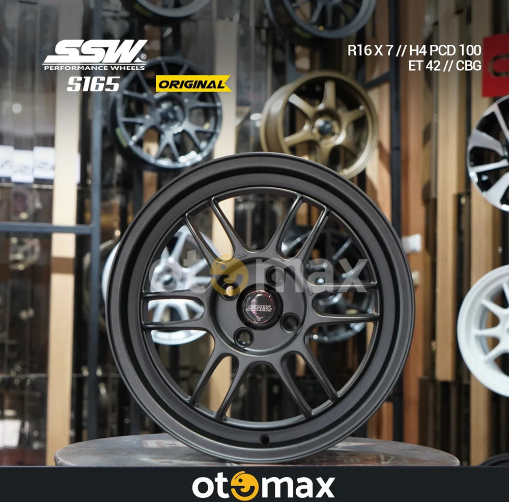 Velg Mobil SSW S165 Original Ring 16 CBG – Otomax Store : Jual Velg ...