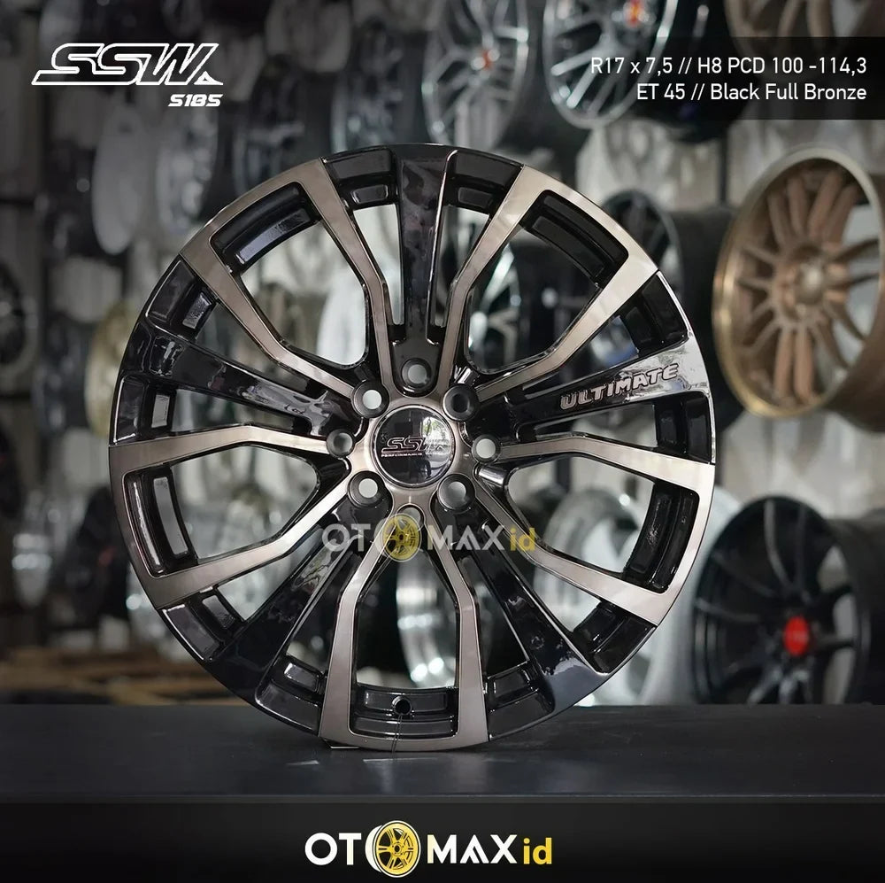 Velg Mobil SSW S185 Ring 17 H8 - Tampil Sporty dan Elegan | SSW ...