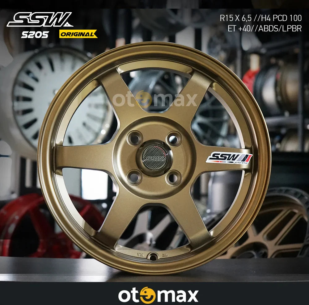 Velg Mobil SSW S205 Ring 15 ABDS - Finishing Mewah & Modern – Otomax ...