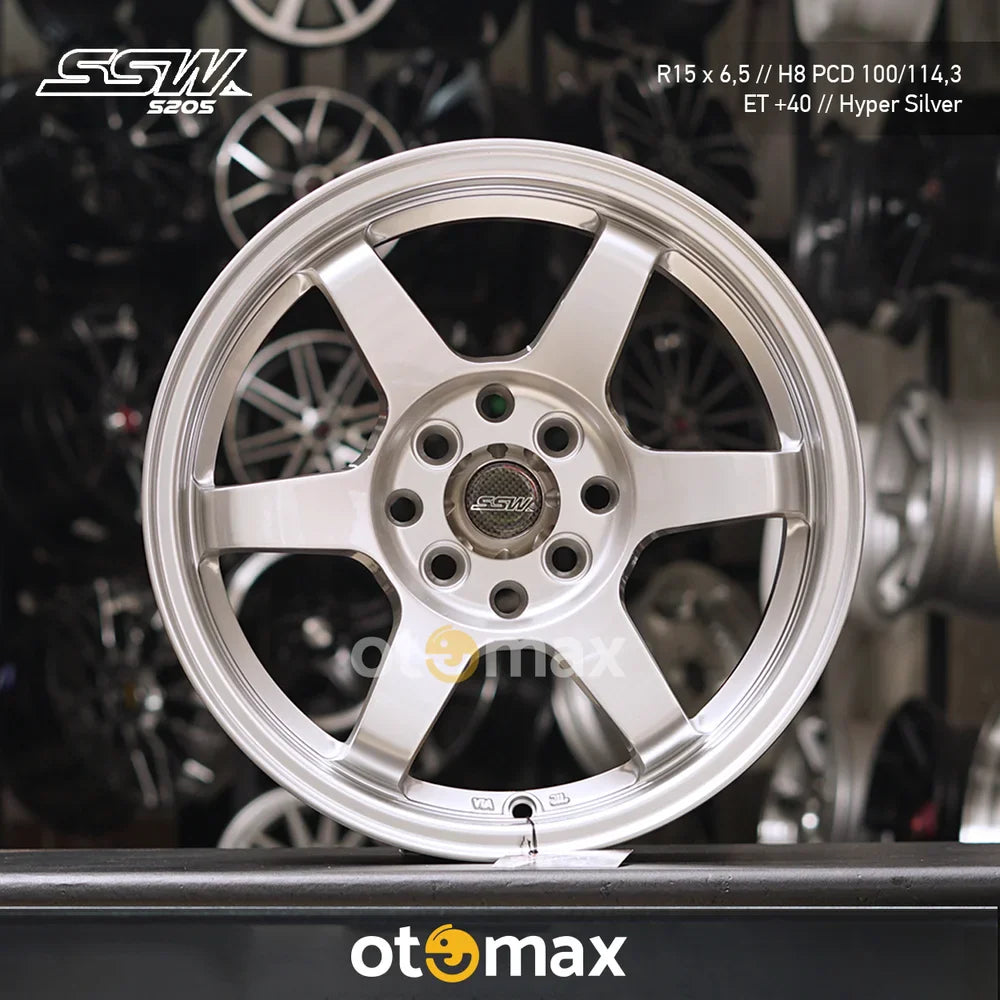 Velg Mobil SSW S205 Ring 15 Hyper Silver|Otomax Store – Otomax Store ...