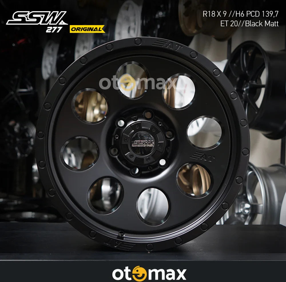 Velg Mobil SSW S277LP Original Ring 18 Hitam Matt – Otomax Store : Jual ...
