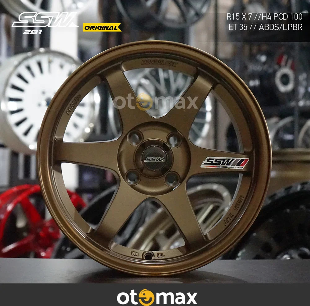 Velg Mobil SSW S281 - Desain Multi-Spoke & Teknologi Canggih | 15 Inci ...