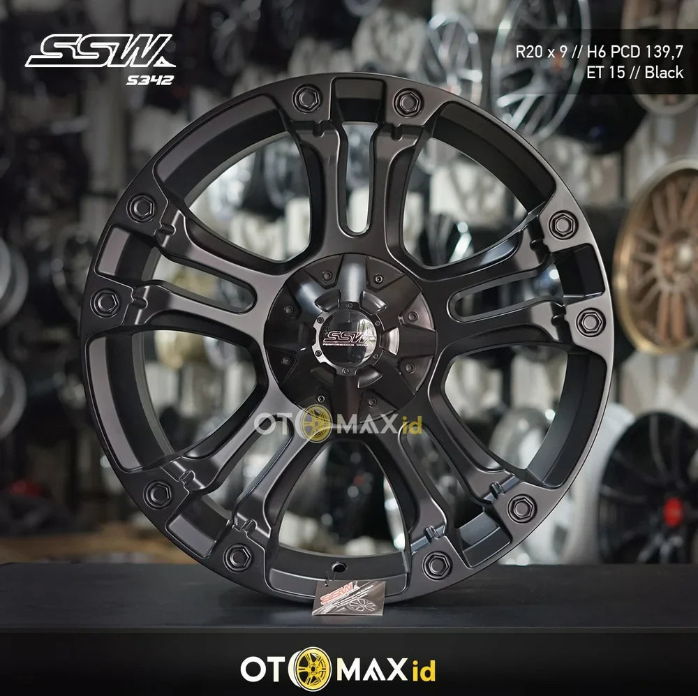 Velg Mobil SSW S342LP Original Ring 20 BK-GCBK/LP|Otomax Store – Otomax ...
