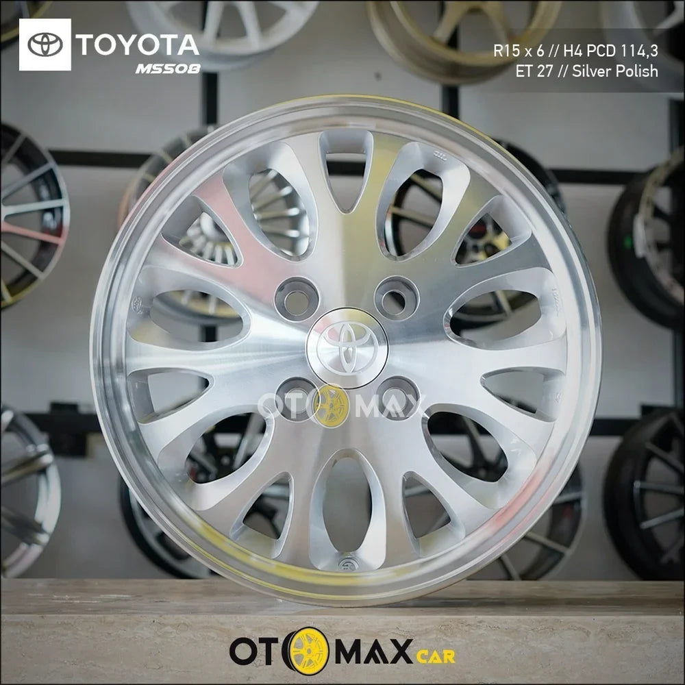 Velg Mobil Silver Polish Toyota Krista MS-508 - Kualitas Terjamin ...