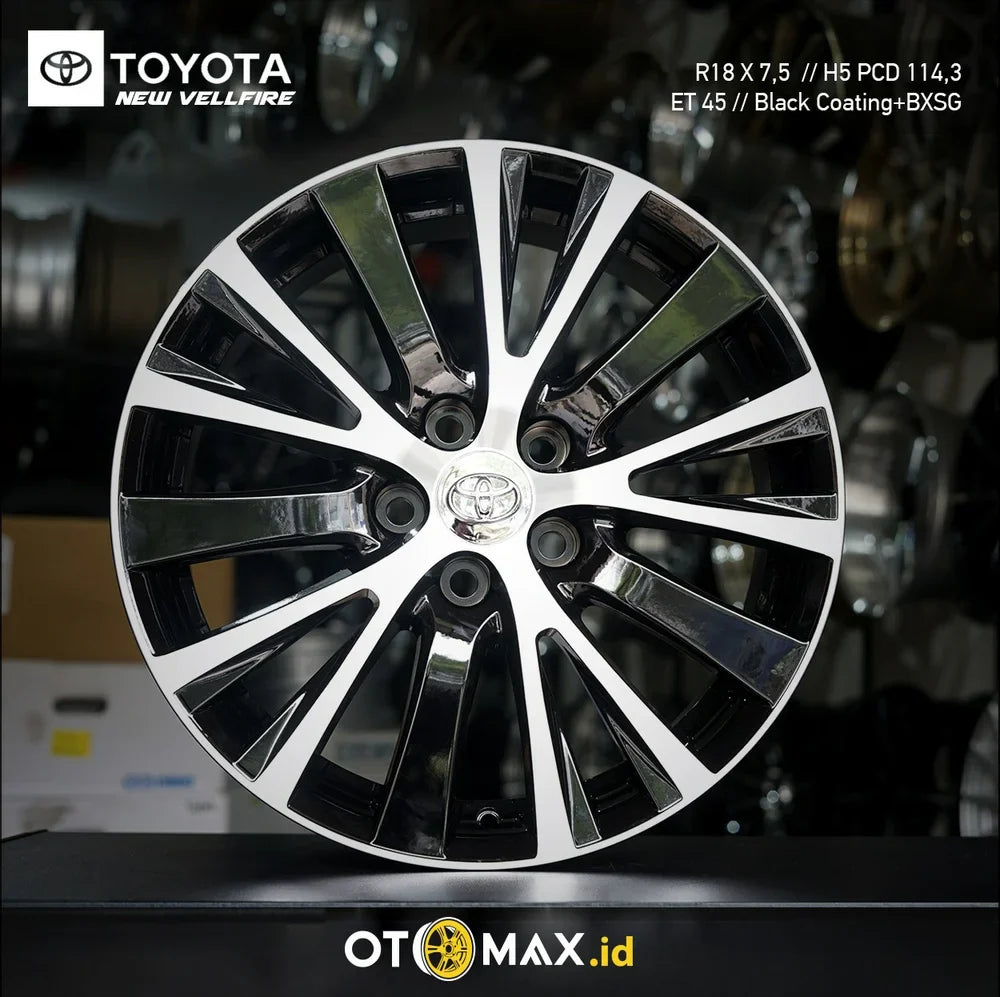 Velg Mobil Toyota NEW Vellfire Ring 18 | Otomax Store – Otomax Store ...