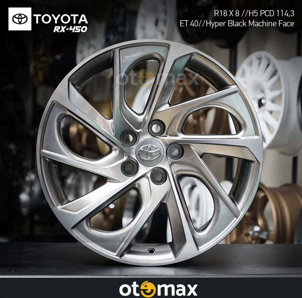 Tingkatkan Penampilan Mobil Anda dengan Velg Toyota RX450 Ring 18 ...