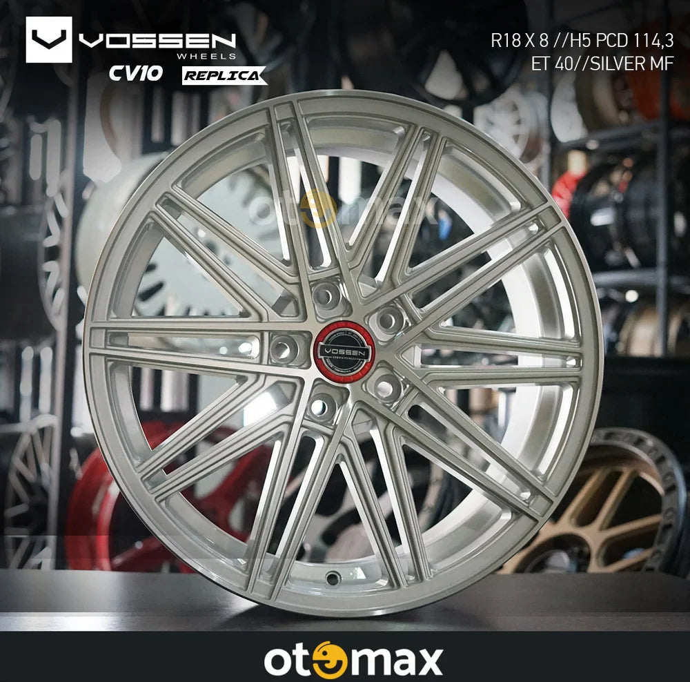 Velg Mobil Vossen CV10 Ring 18 Silver Machine Face | Otomax Store ...