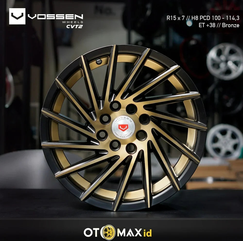 Velg Mobil Vossen CVT2 Ring 15 Bronze | Otomax Store – Otomax Store ...