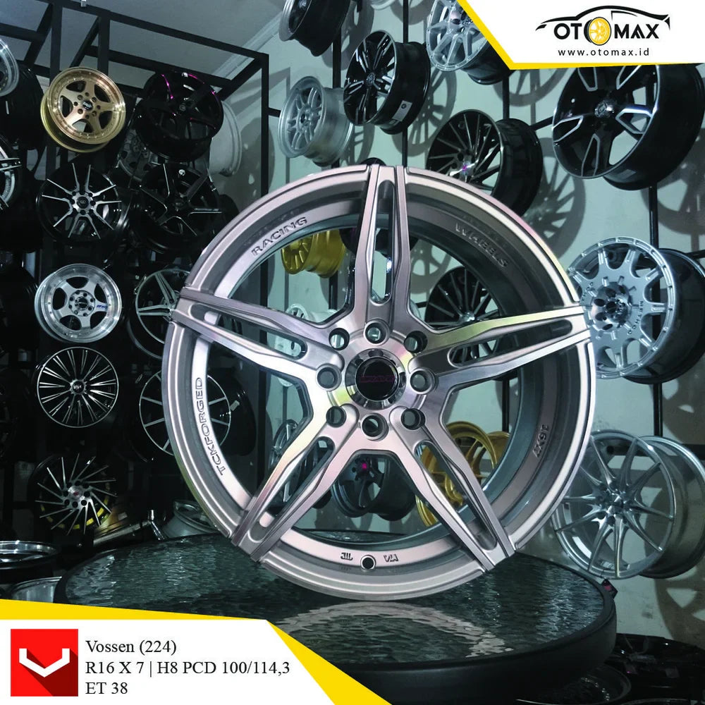Velg Mobil Vossen Ring 16 Silver | Otomax Store – Otomax Store : Jual ...
