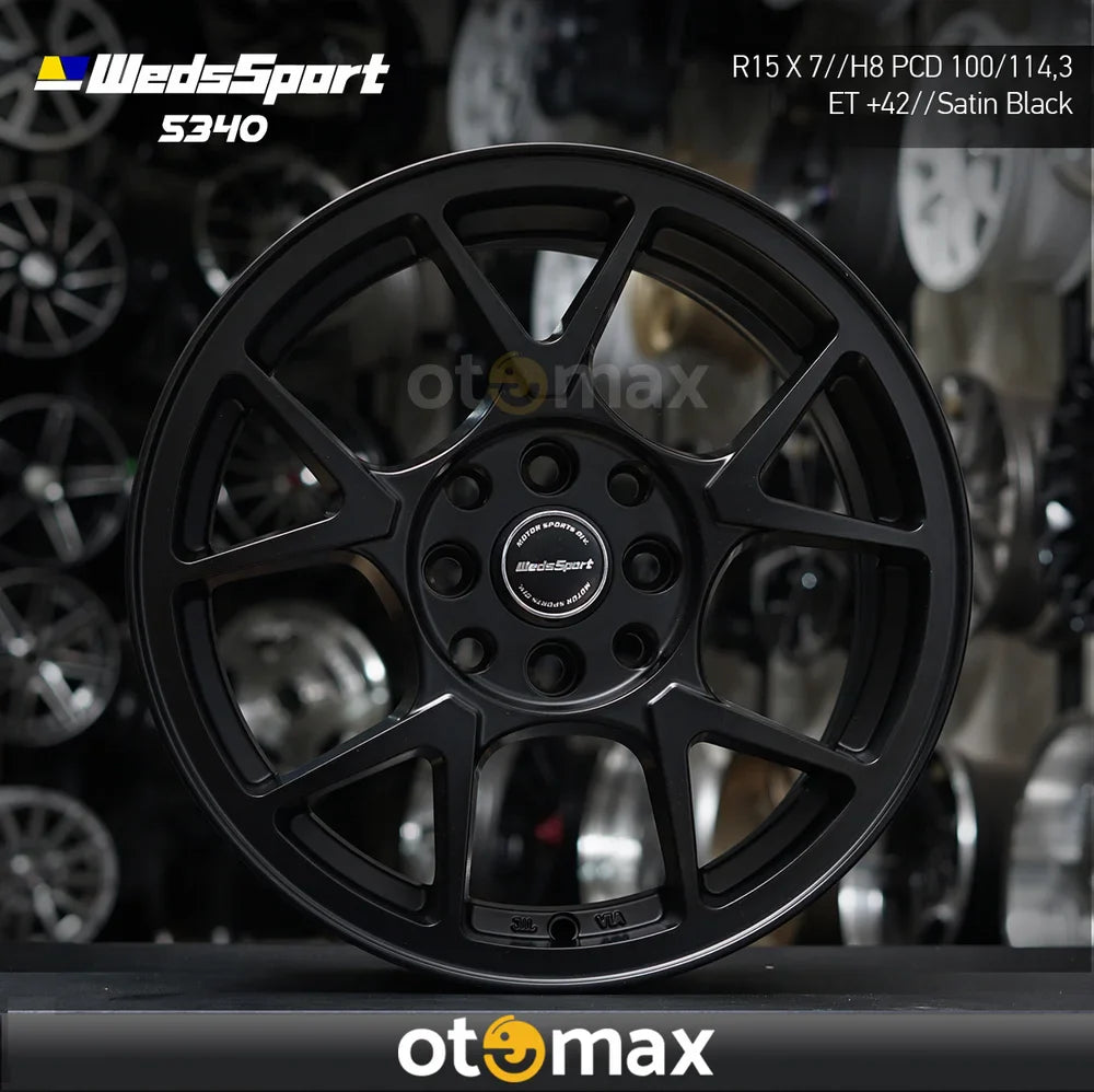 Weds Sport 5340 Velg Mobil Ring 15 - Inovatif, Ringan & Tahan Lama ...