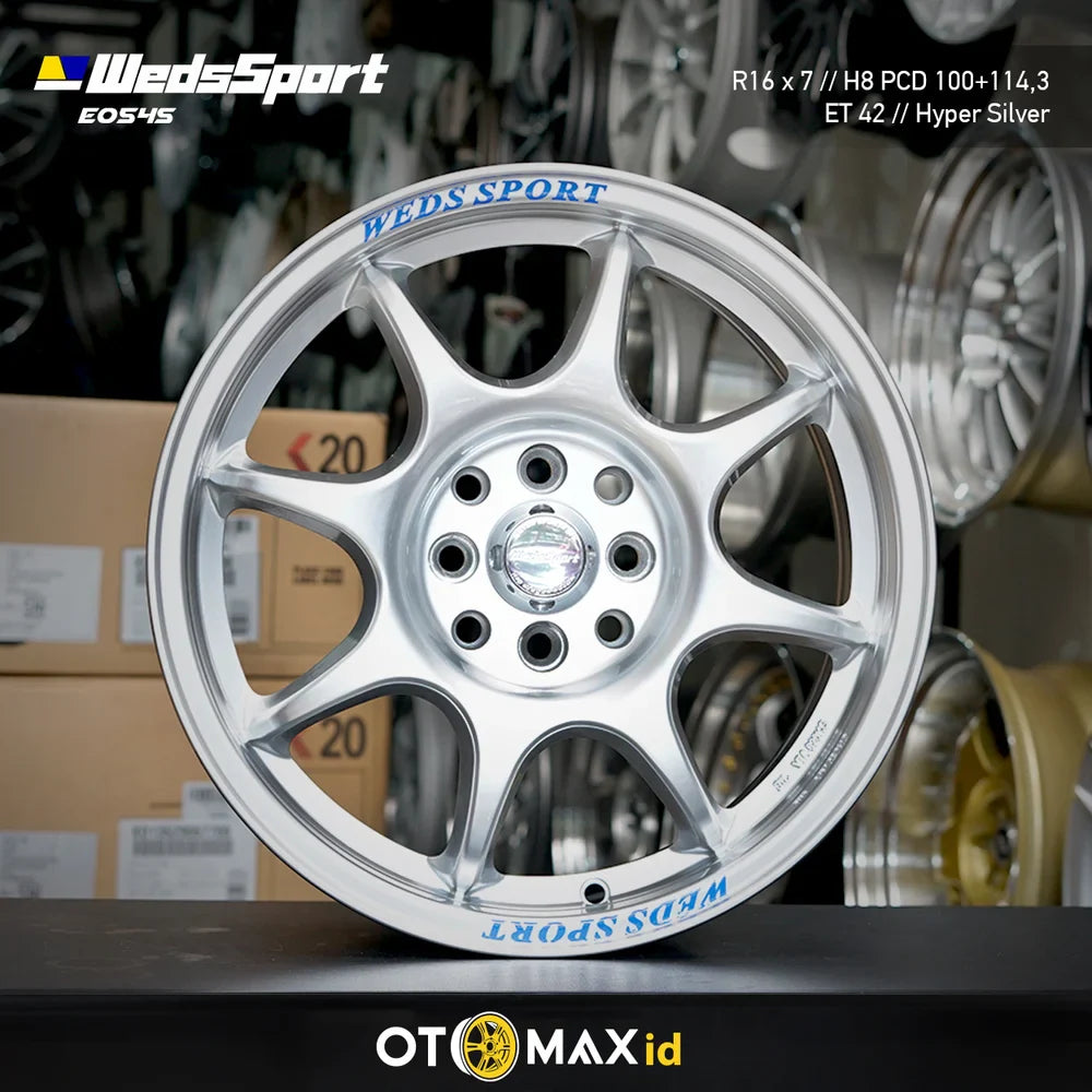 Velg Mobil Weds Sport E054S 16" - Inovasi Jepang untuk Kinerja Optimal ...