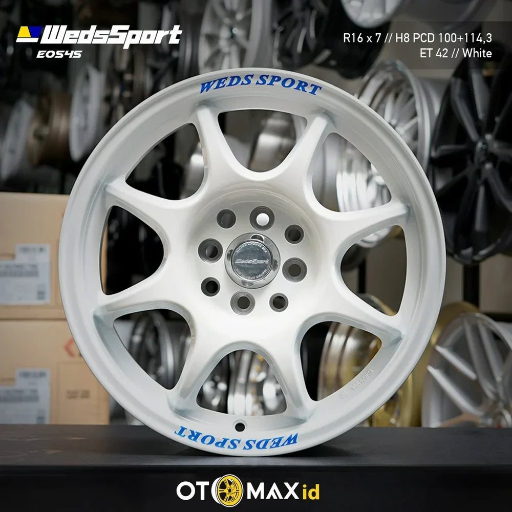Velg Mobil Weds Sport E054S Ring 16 - Ringan dan Stabil untuk Kendaraan ...