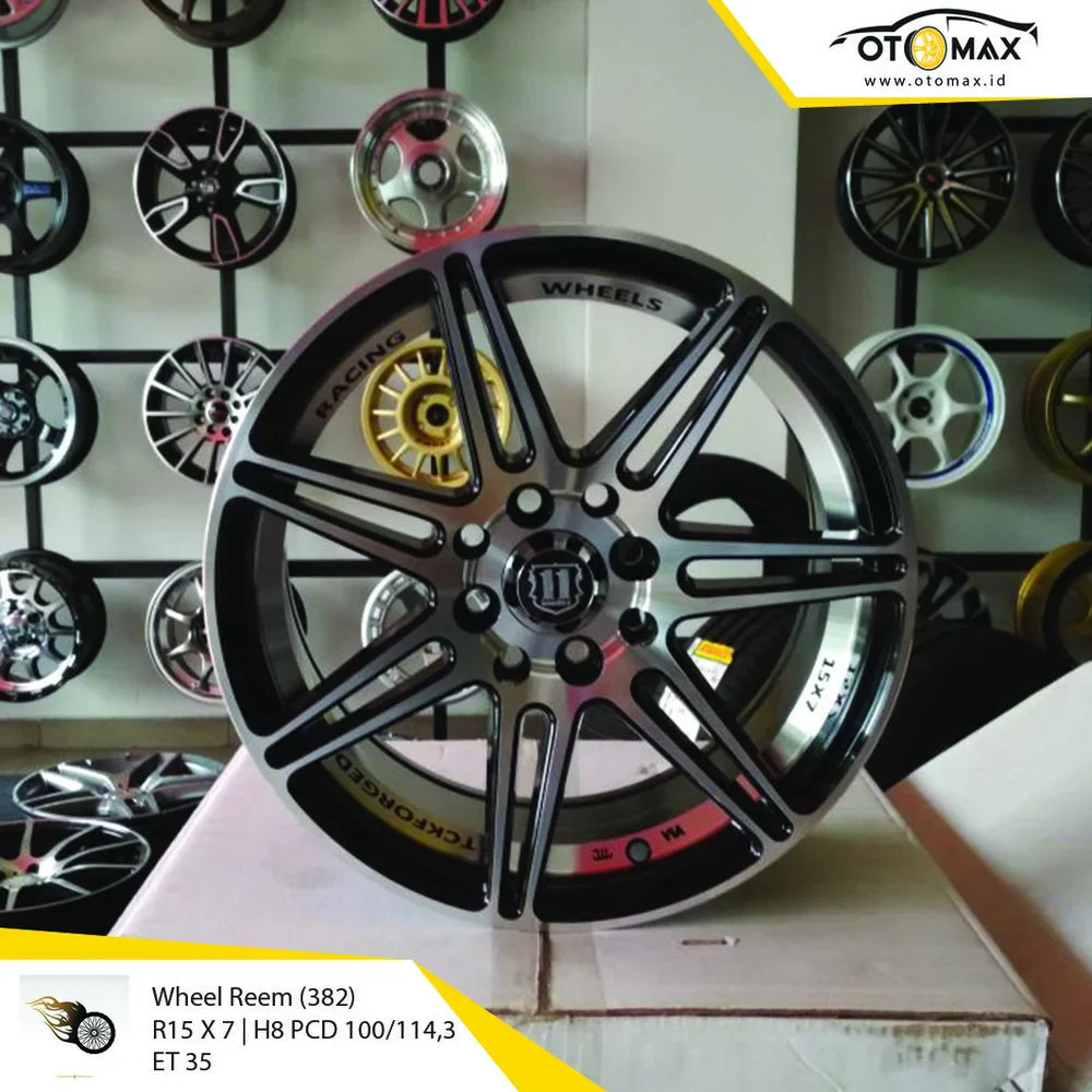 Velg Mobil Wheel Reem 382 - Peningkatan Performa & Estetika | Wheel ...